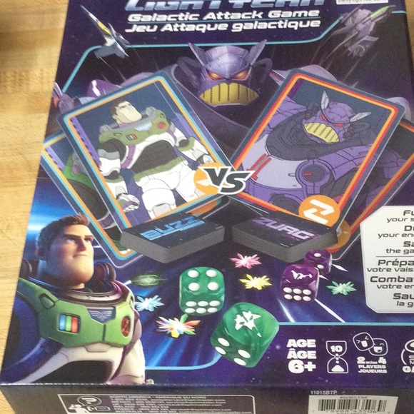 Disney | Games | New Lightyear Galactic Attack Game | Poshmark
